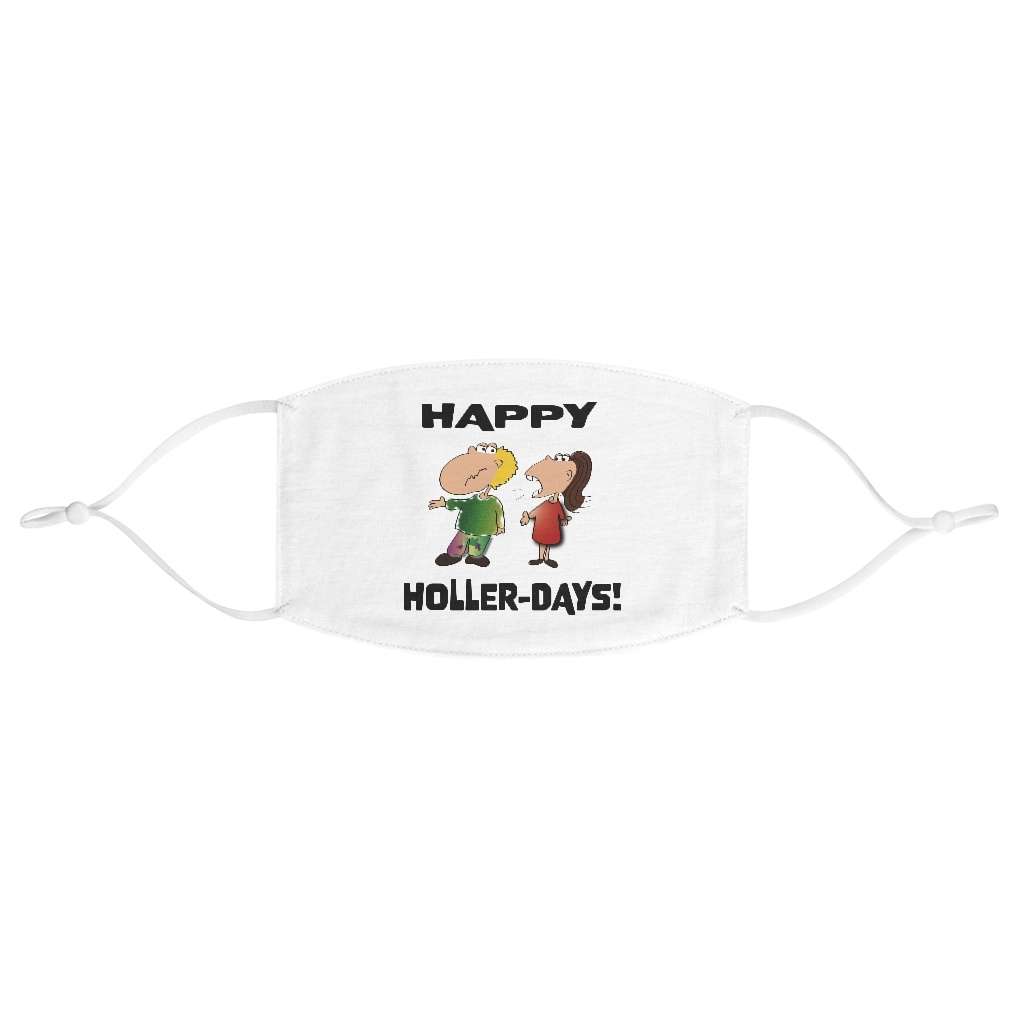 Funny Fabric Facemask – Happy Holler Days! | FunnyDesigns.com