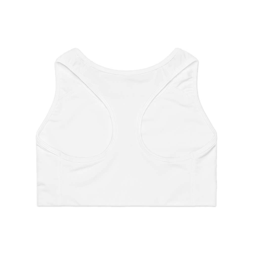 Muff’s Diner: Home of the Muff Burger Sports Bra (AOP) | FunnyDesigns.com