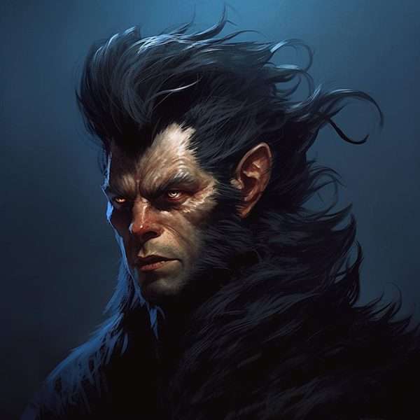 The Piano Man and the Werewolf with Perfect Hair | FunnyDesigns.com
